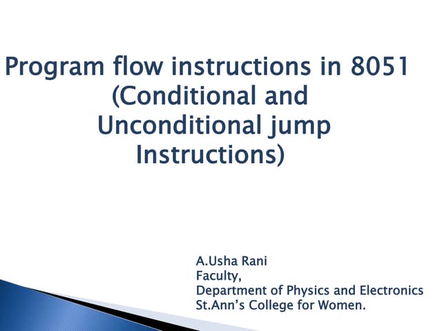 Jumps in Assembly Language. | PPT