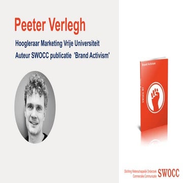Brand Activism Presentatie Peeter Verlegh.pptx | Business | Business ...