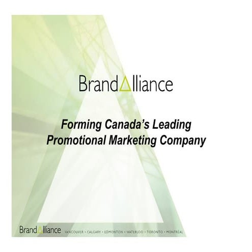 Brand Alliance Intro | PDF