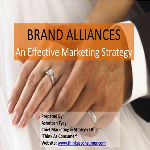 Brand alliances an effective marketing strategy | PDF