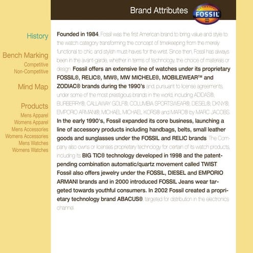 Brand Attributes | PDF