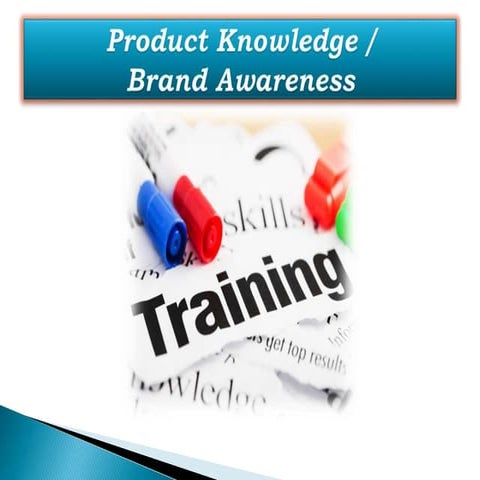 Product Knowledge / Brand Awareness | PPTX