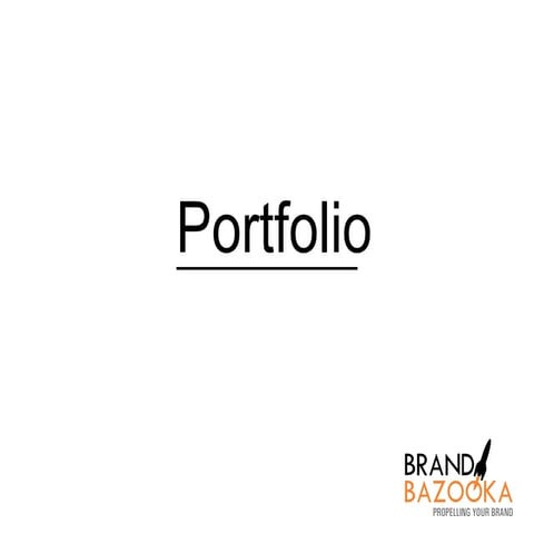 Brand Bazooka Portfolio | PPTX
