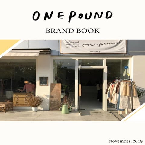 Brand book of onepound by jhkim | PDF