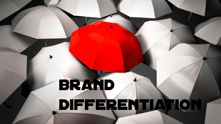 Brand differentiation
