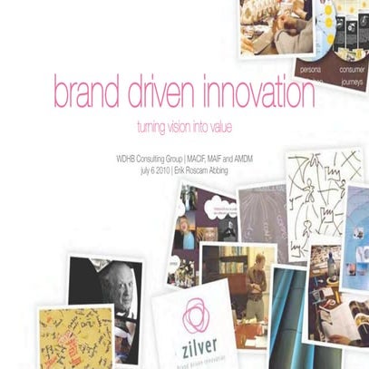 Brand driven innovation 2010 | PDF