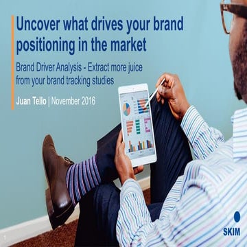 Webinar "Brand driver analysis - extract more juice from your brand ...
