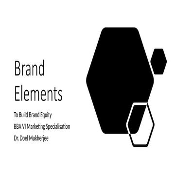 Brand Elements Pptx Talking About Every Aspect Pptx