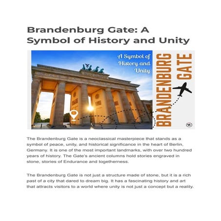 Brandenburg Gate_ A Symbol of History and Unity.pdf