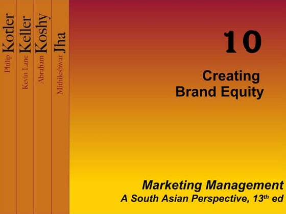 Brand Equity Ppt | PPT