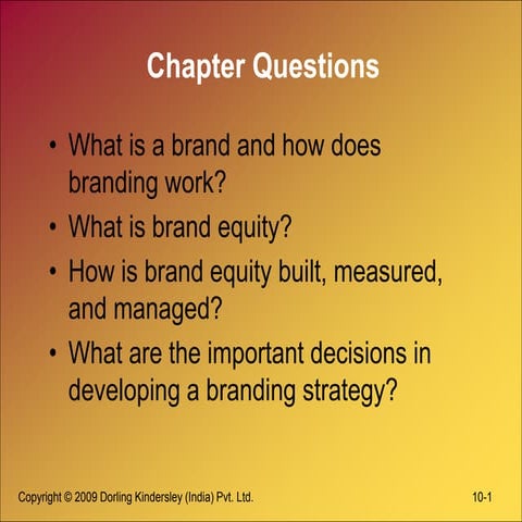 Brand equity | PPT