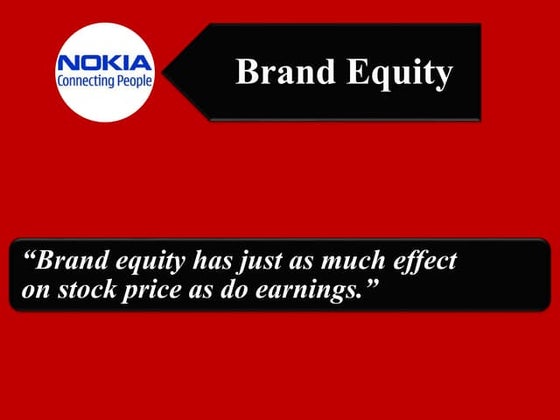 Brand Equity Ppt | PPT