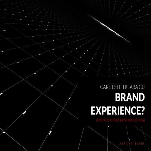 What is Brand Experience and how to use it | PDF