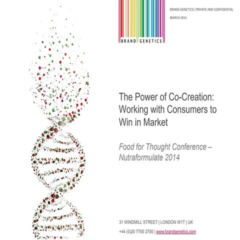 The Power of Co-creation: working with consumers to win in market | PDF