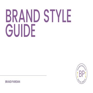 Brand Style Guide | PDF
