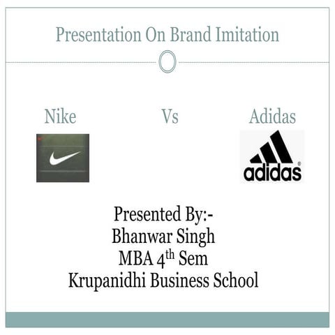 Brand Imitation | PPTX | Business | Business and Finance