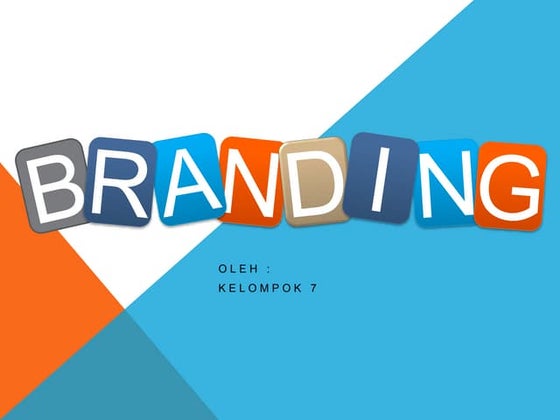 [Presentasi] Branding & Personal Branding | PDF