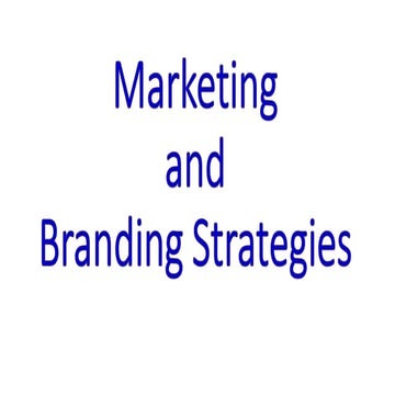 MARKETING, BRANDING, AND TAGLINE STRATEGIES.ppt