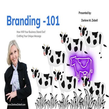 Branding 101 - How To Differentiate Your Business | PPT