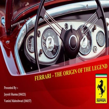 FERRARI (BRANDING) | PPTX