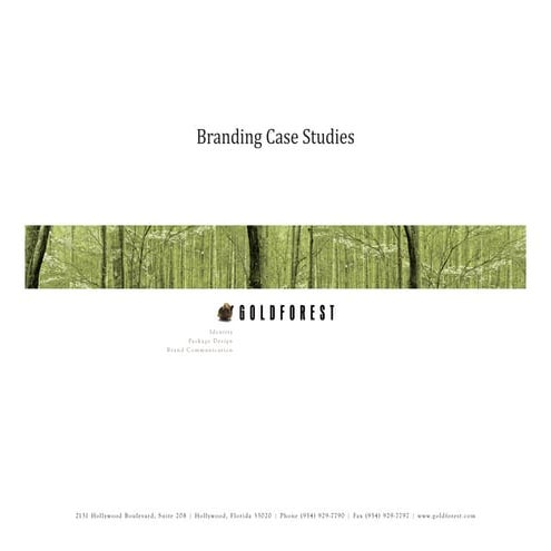 Branding case studies | PPT
