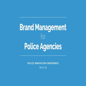 Branding for police | PDF