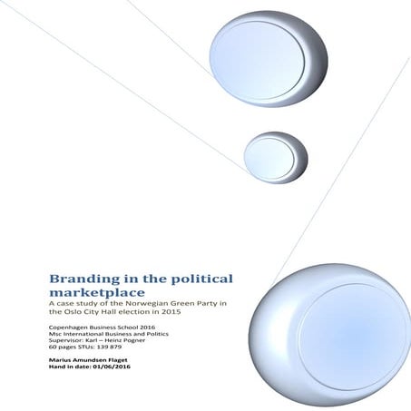 Branding in the political marketplace | PDF