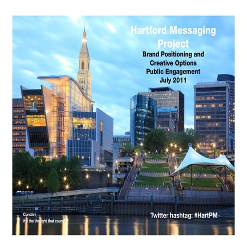 Branding positioning and creative options for hartford | PPT