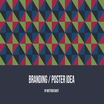 Branding : poster pitch | PDF