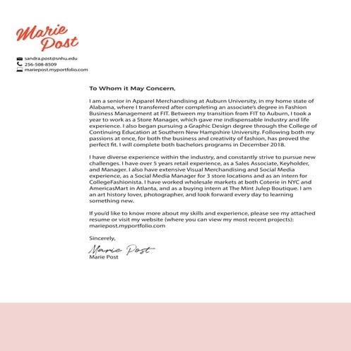 Branding Suite - Marie Post | PDF