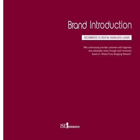 Showroom_Brand introduction 2013 | PPT