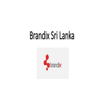 Brandix Sri Lanka - Activity.pptx organziation | PPTX