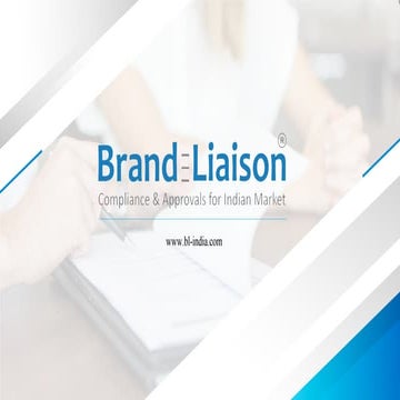 Brand Liaison India Private Limited - Company Profile | PPT