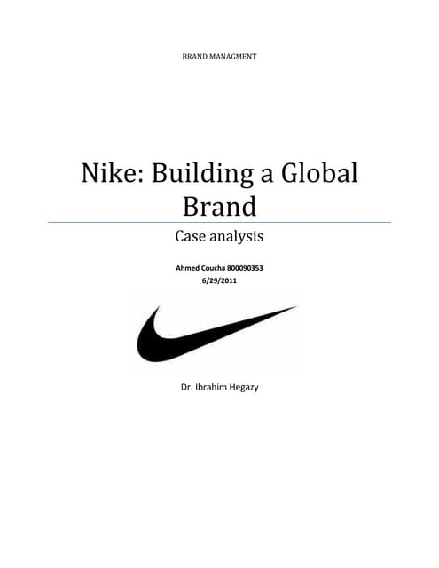 Nike presentation | PPT
