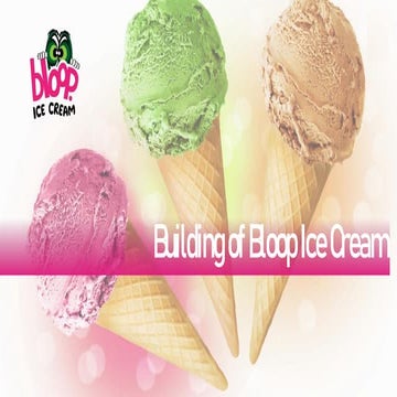 Brand Marketing strategy 2020 bloop ice cream | PPT