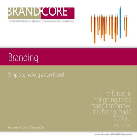 Brand Methodology Brandcore | PDF
