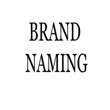 Brand naming | PPT