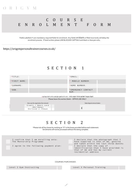 Pgdsd applicationform | PDF