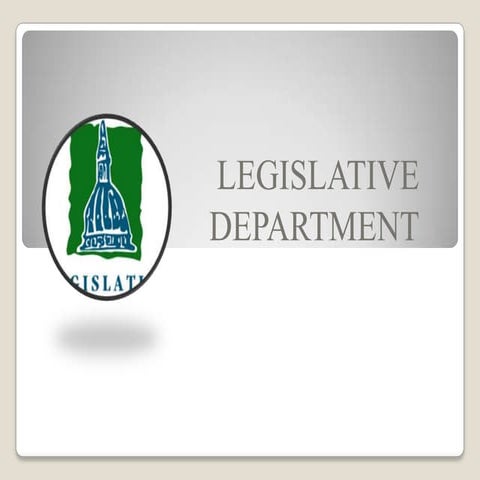 ""Legislative-Branch of the Philippines. | PDF