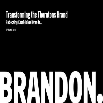 Brandon & Thorntons | PDF | Business | Business and Finance
