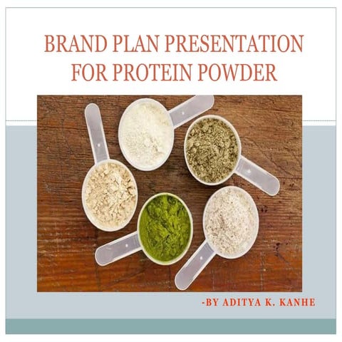 Brand Plan Presentation for Protein Powders.pptx