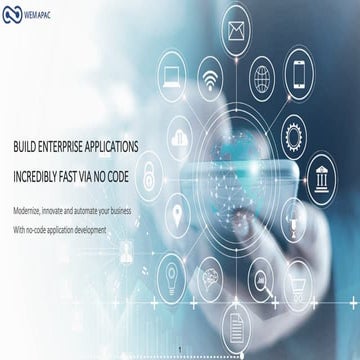 No code application development | WEM APAC | PPT