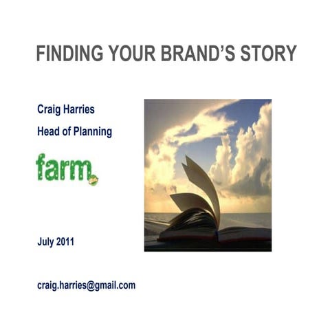 Building A Brand Story Pptx
