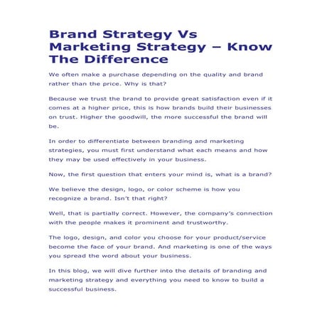 ENTREPRENEURSHIP 12_ Developing a brand name | PPTX