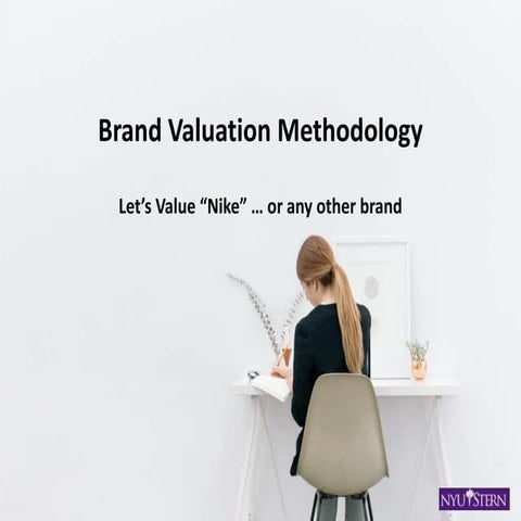 Brand Valuation Methodology | PPT