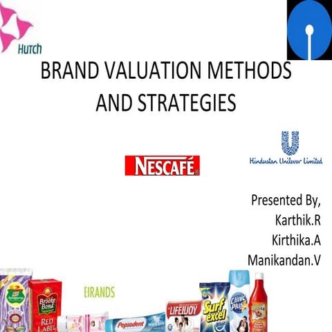 Brand valuation methods and strategies | PPT | Marketing and ...