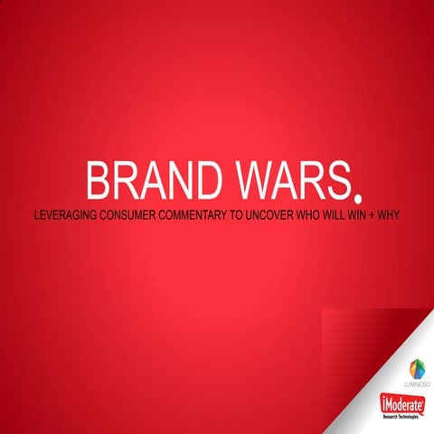 Brand Wars Streaming Services | PDF