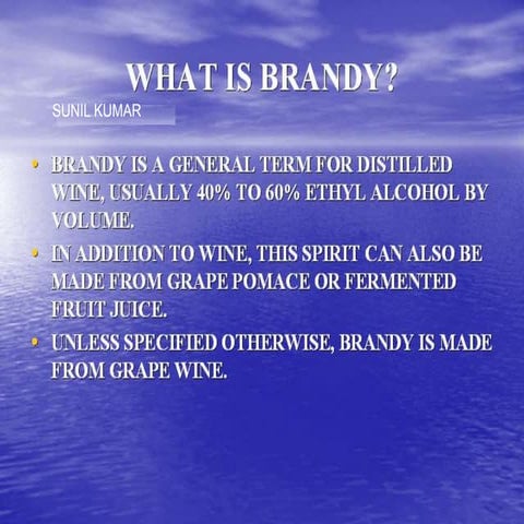 Brandy | PPT