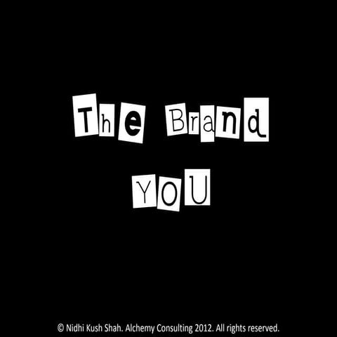 Brand you | PDF