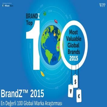BrandZ - 2015'in En Değerli 100 Global Markası - BPN İstanbul Derlemesi | PPT